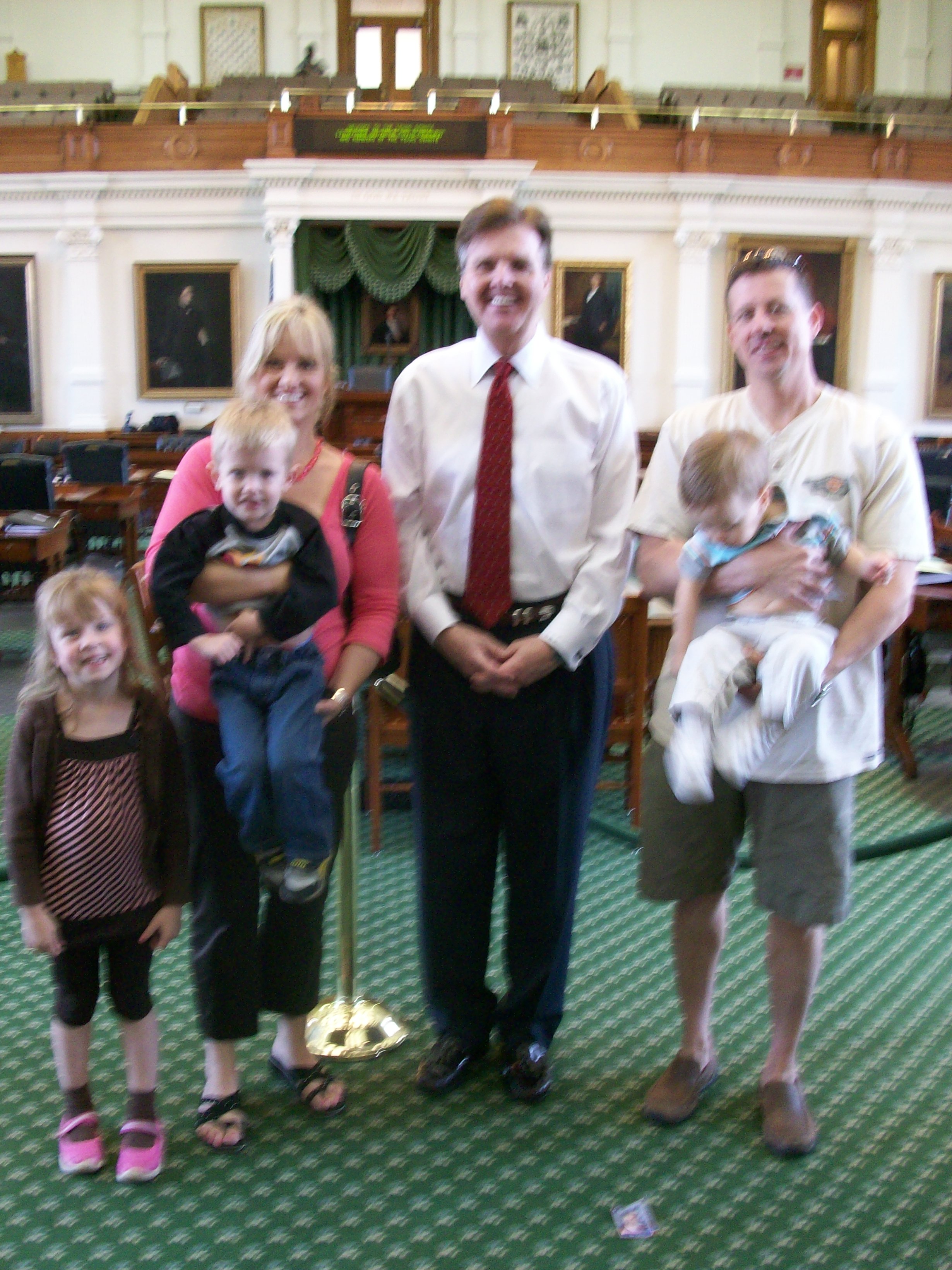 Family/Meet Your Senator Day at the Capitol | Texas Values